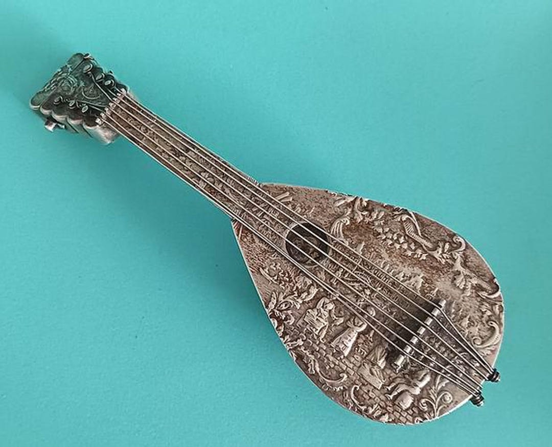Dutch Silver Lute Perfume - Etsy