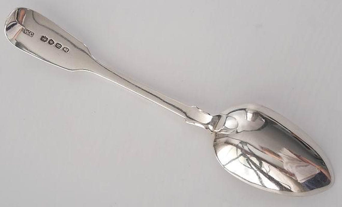 Sterling Silver Table Spoon - Etsy