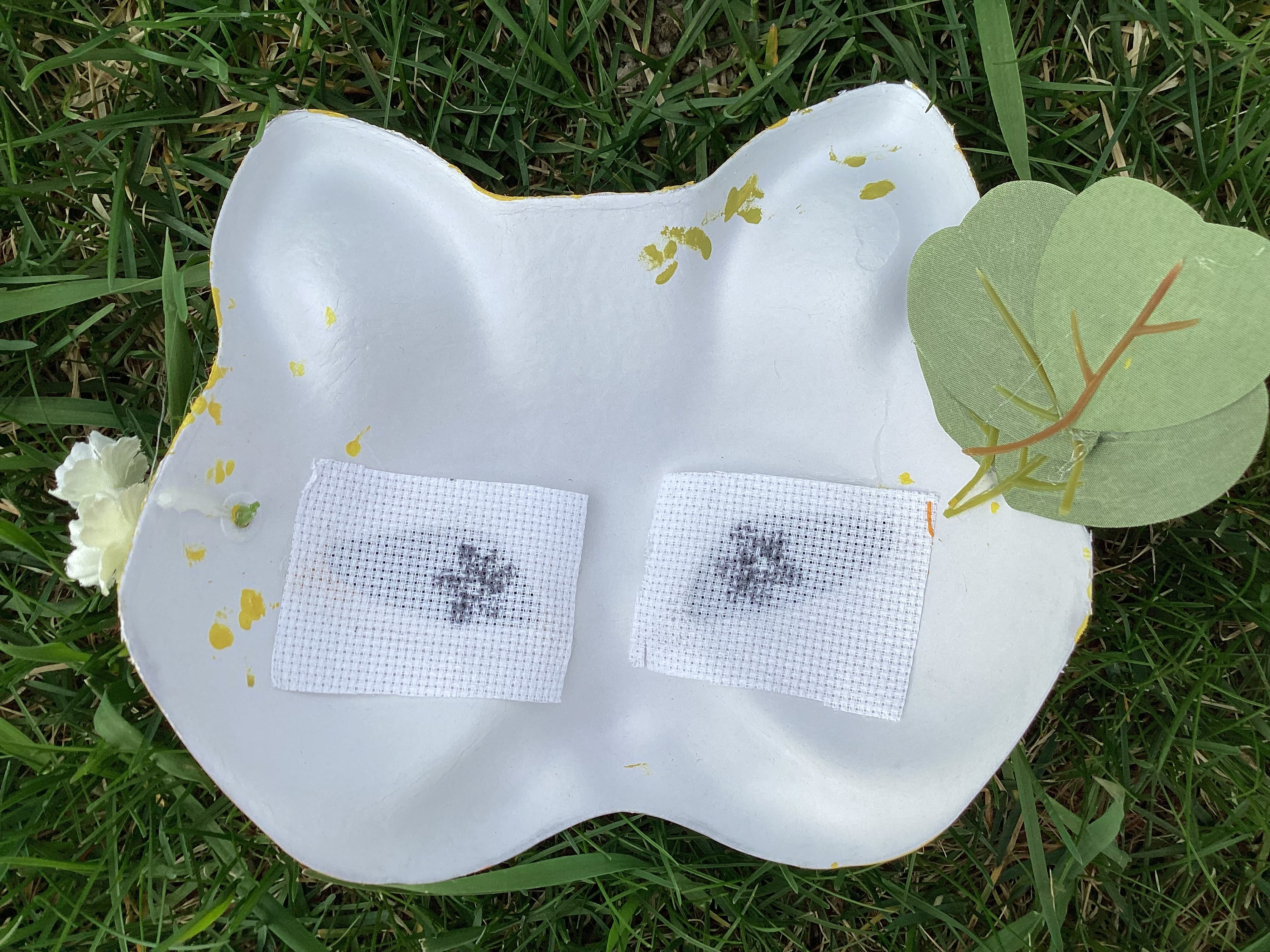 Therian Cat Mask Summer Flowers and Leaves Yellow - Etsy