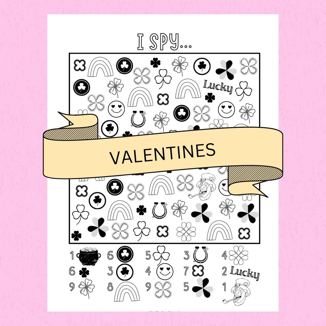 I Spy Holiday Printables - Etsy