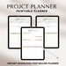 Project Planner Printable, Productivity Planner, Task Tracker, College ...