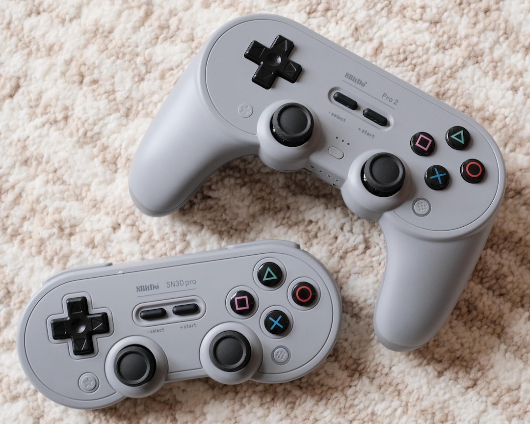 8bitdo Pro2 & SN30 Pro Controller Playstation/ps ABXY Facebuttons(controller Not Included) - Etsy