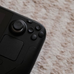 Steam Deck Replacement Buttons Matte Black Snes Style Custom DIY ABXY ...