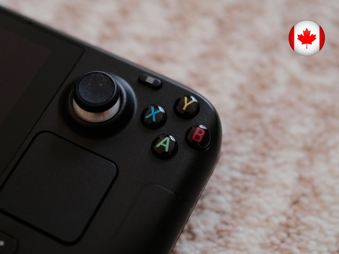 Steam Deck Xbox Style Replacment Buttons Custom DIY ABXY Face Buttons ...