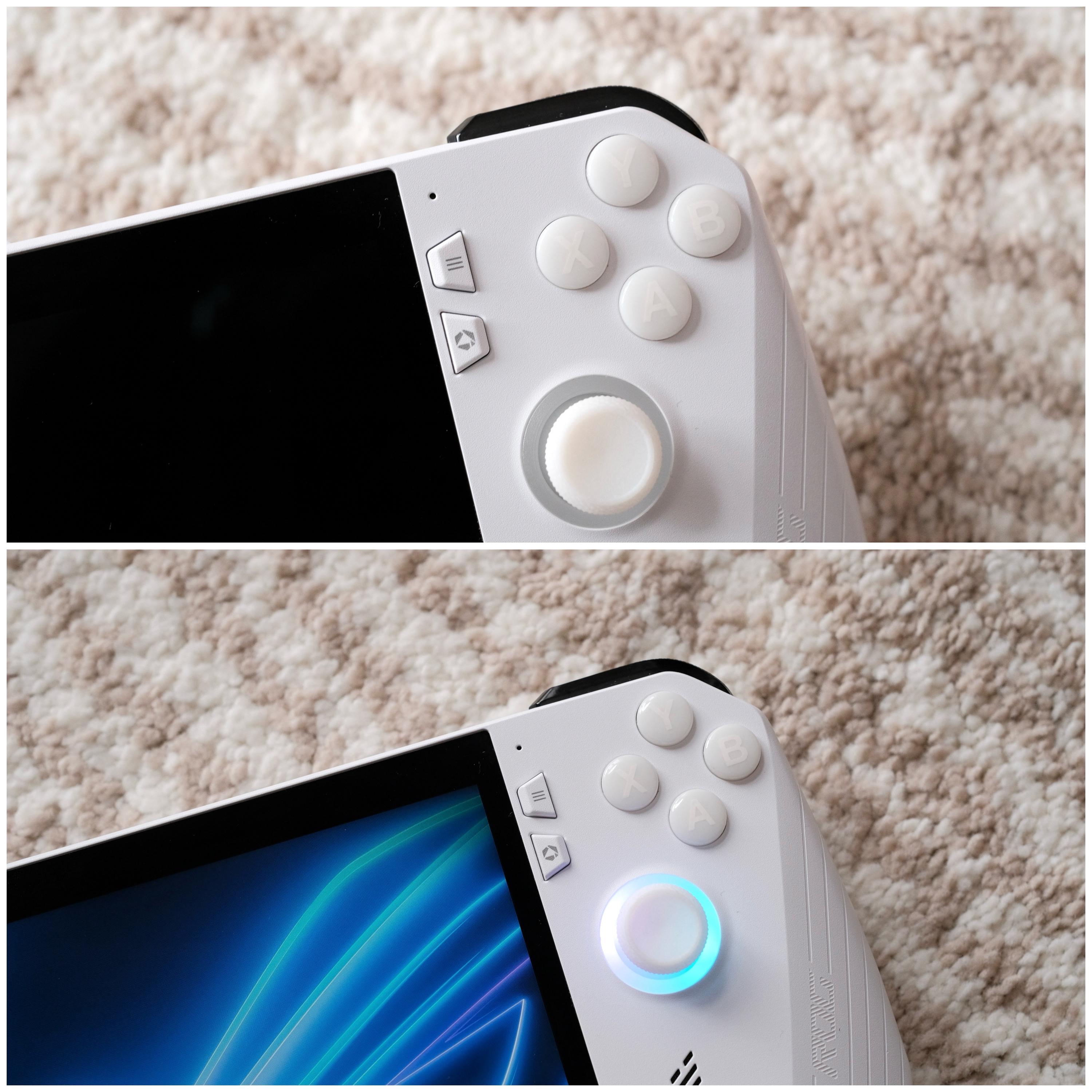 Rog Ally White D-pad, Thumbstick & ABXY Buttons Mods Replacement - Etsy