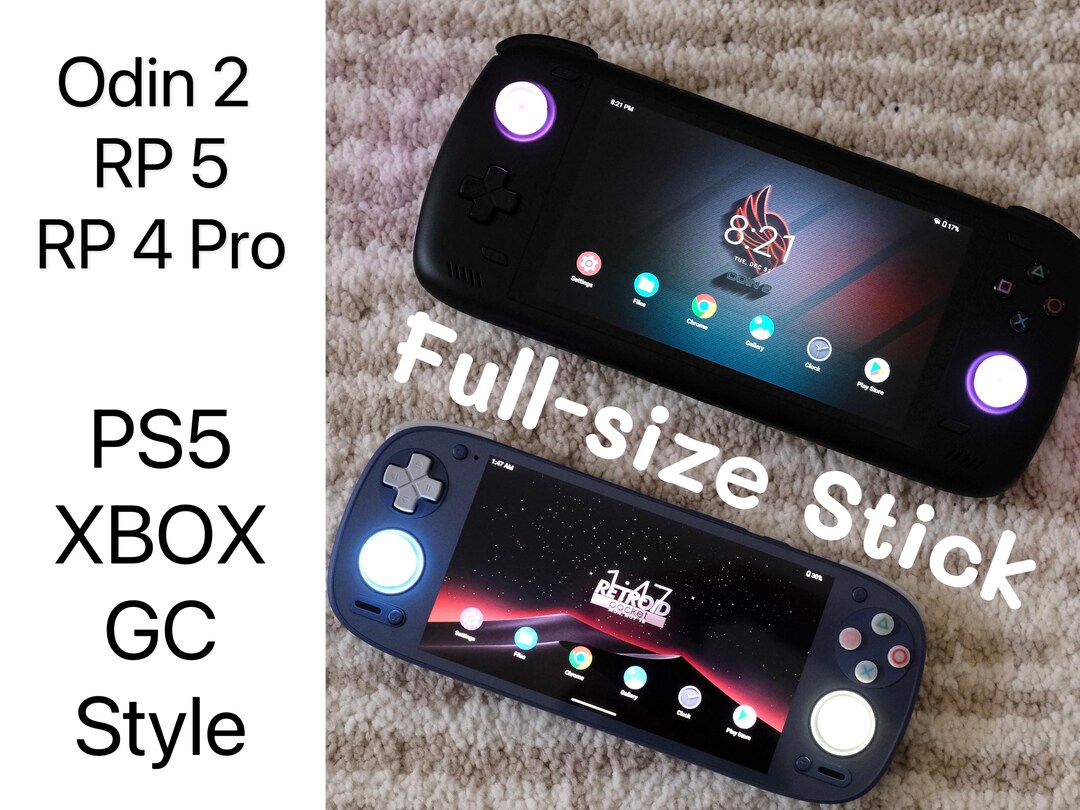 Odin 2/ Portal / Retroid Pocket 5 RP5/4S Pro/mini Larger & Higher Thumb ...