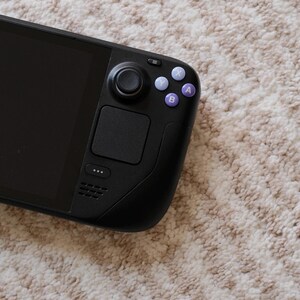 Steam Deck SNES/ Super Nintendo/ Purple ABXY Face Buttons Replacement ...