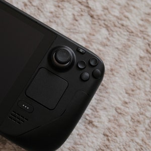 Steam Deck Replacement Buttons Matte Black Snes Style Custom DIY ABXY ...