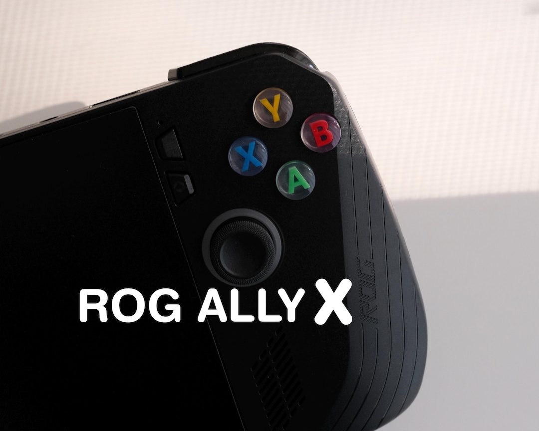 ROG Ally X Clear XBOX Theme Coloured ABXY Face Buttons - Etsy