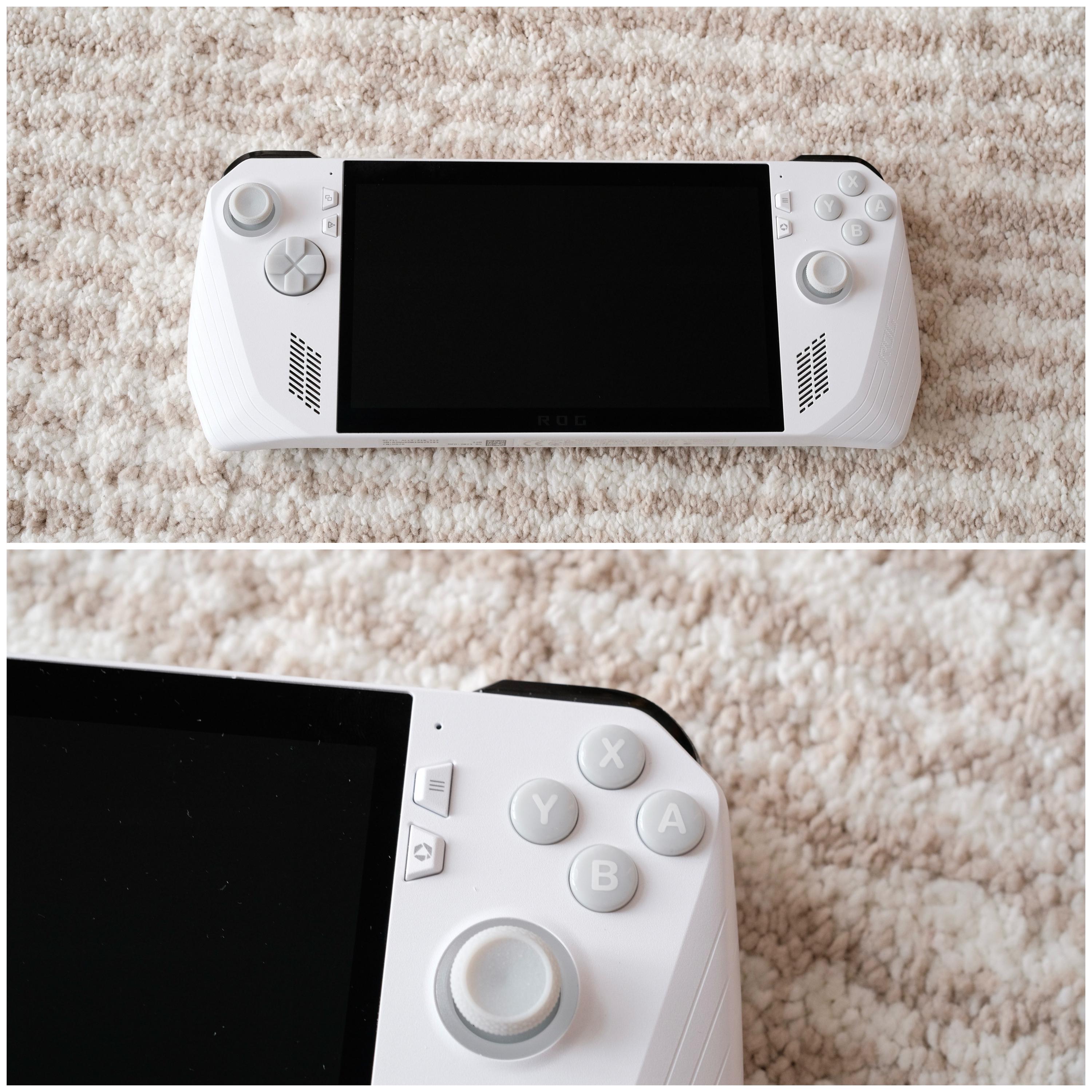 Light Gray Rog Ally D-pad, Thumbstick & ABXY Buttons Mods Replacement ...