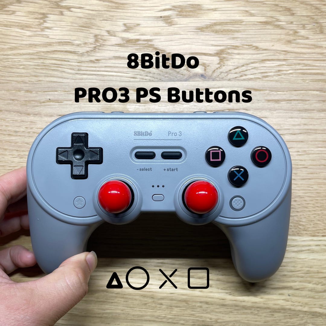 8bitdo Pro3 Controller Playstation/ps ABXY Magnetic Facebuttons Pre ...
