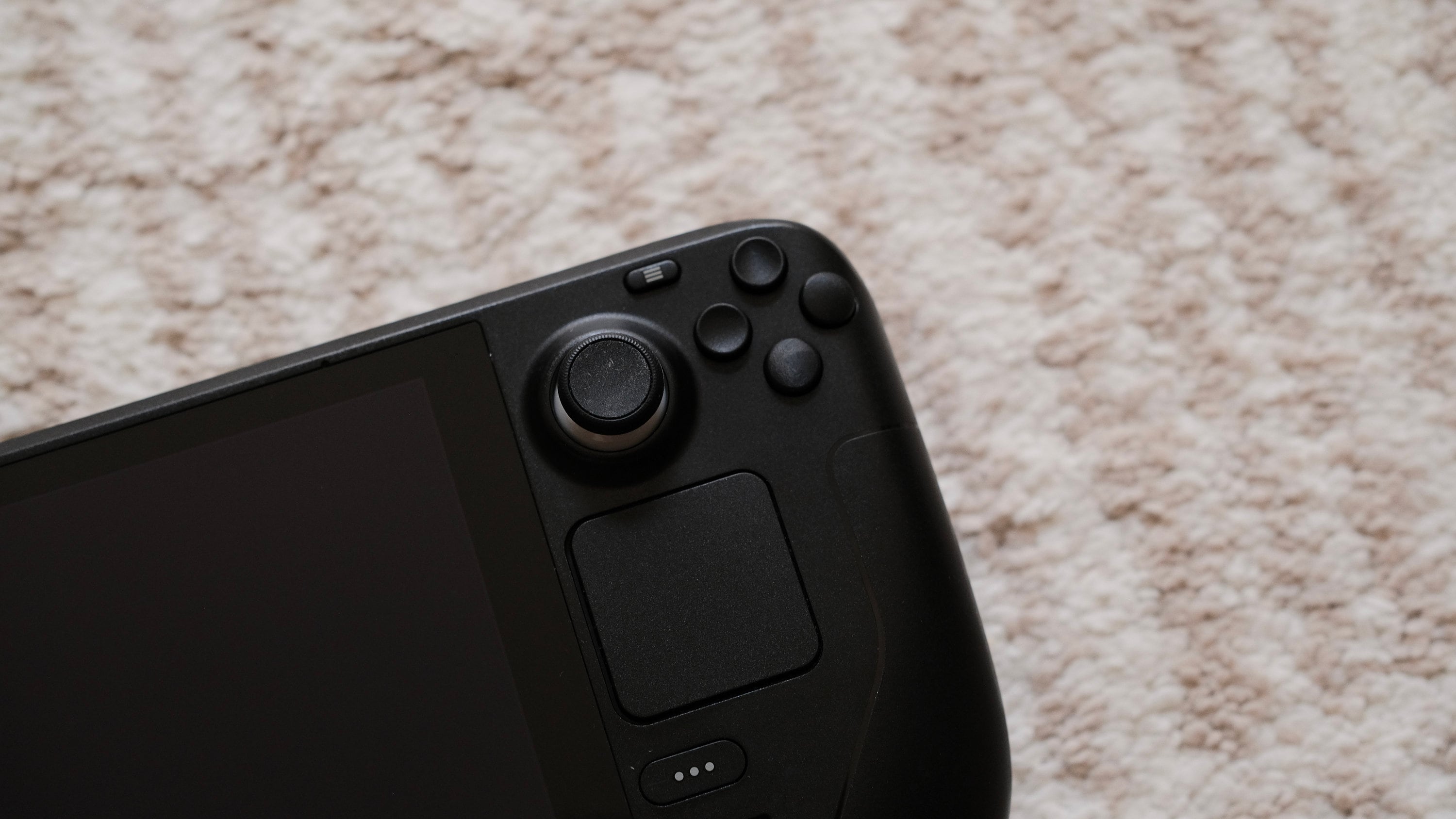 Steam Deck Replacement Buttons Matte Black Snes Style Custom DIY ABXY ...