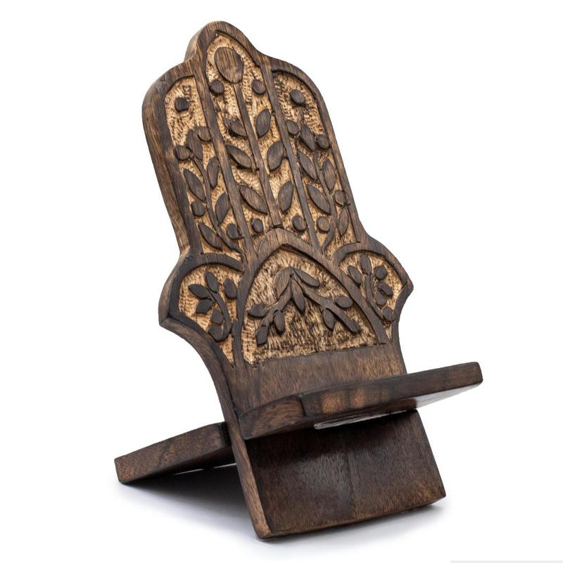 Wooden Mobile Phone Holder - Etsy UK