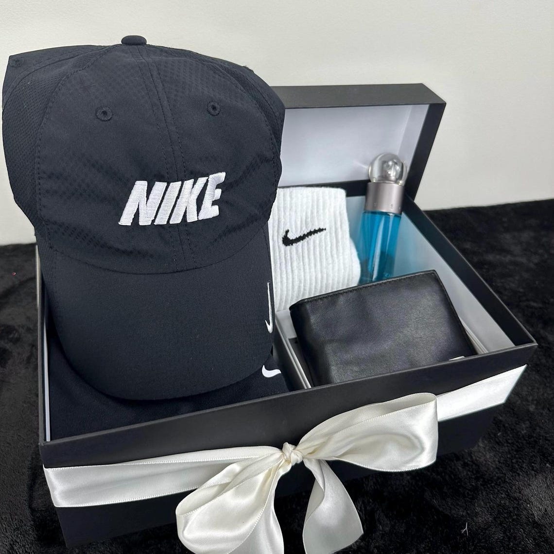 Men's Nike Gift Basket With Cologne and Clothing Essentials // Gift for ...