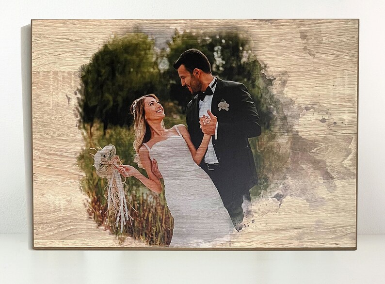 Wood Art Tablo, Photo Customized on Wood, Painting Wall Hanging, Custom ...