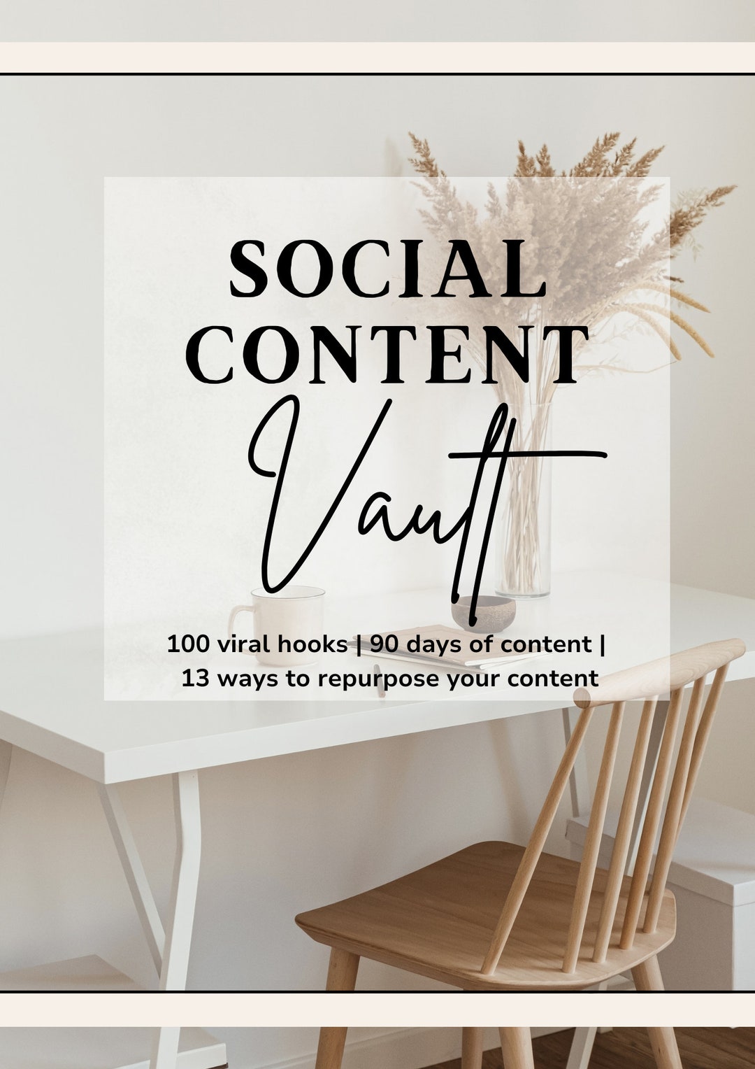 Social Content Vault - Etsy