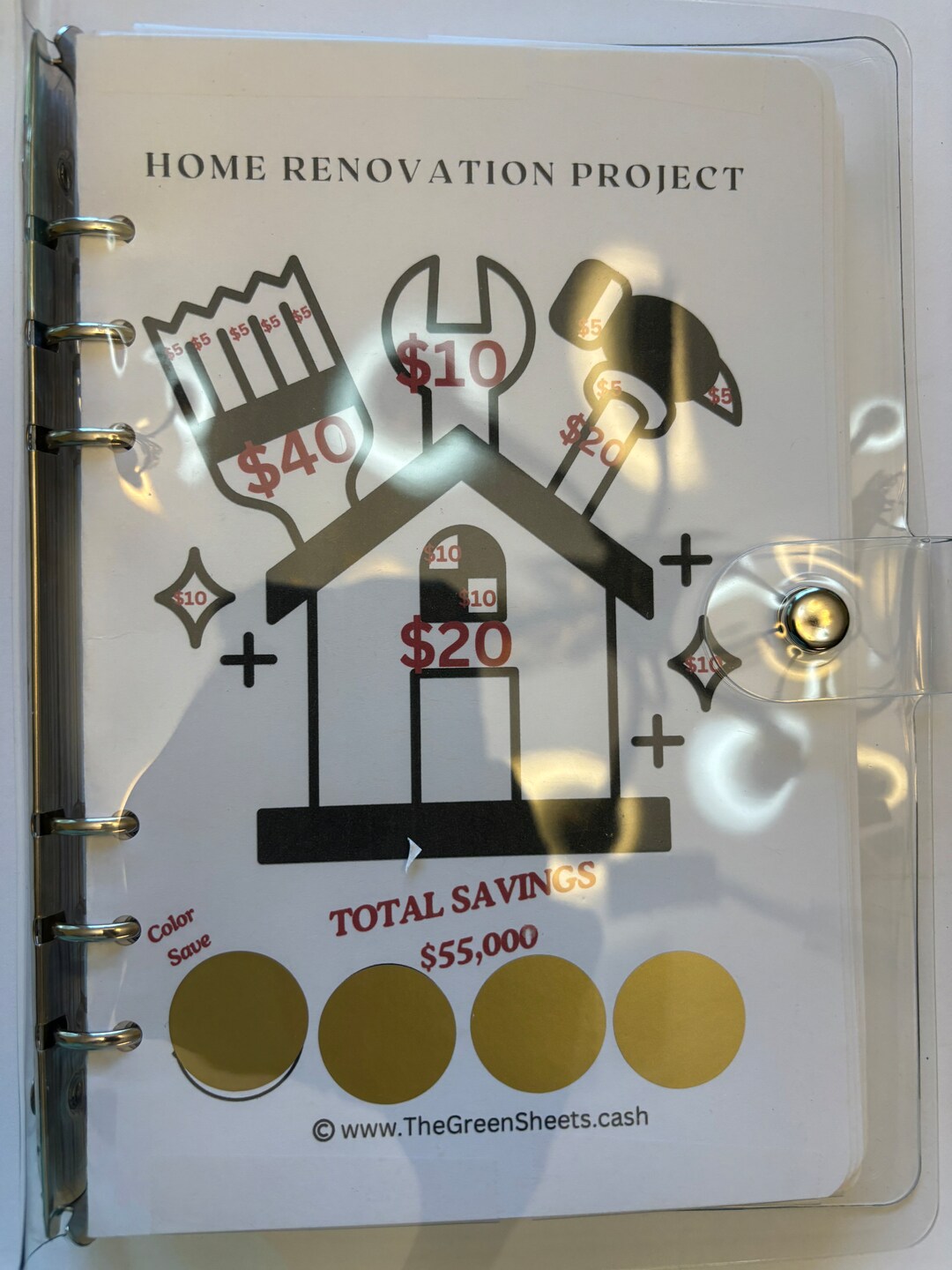 Home Renovation Project Savings Challenge Bundle (SHIP TO YOU ) - Etsy