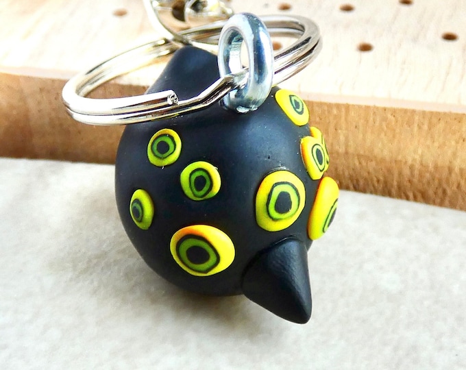 Lobotomy Corporation: Big Bird Chibi 1 Polymer Clay Charm, Key Chain ...