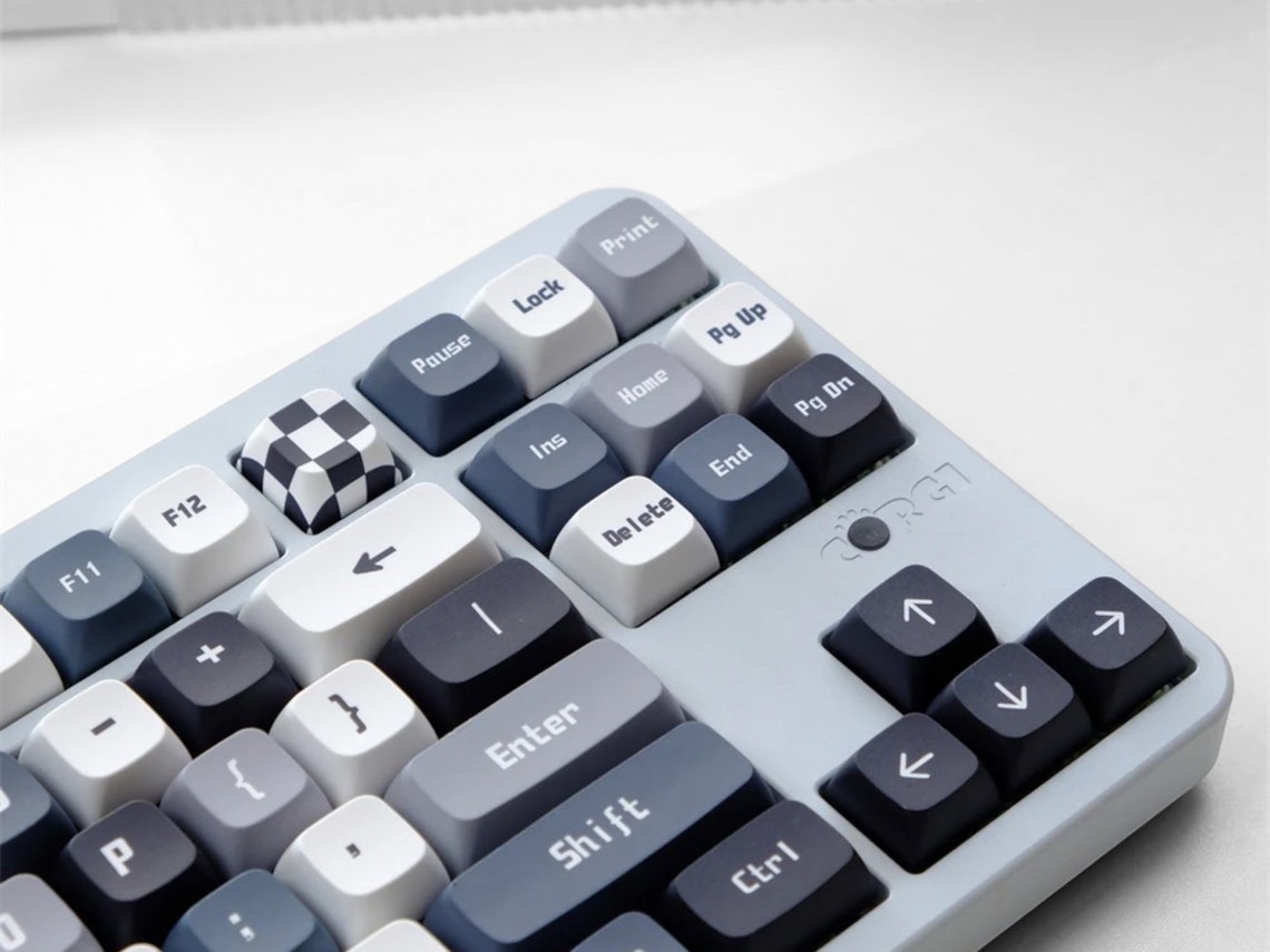 129 Key Mosaic XDA PBT Keycap Set Dye Sublimation for MX Switch Gaming ...