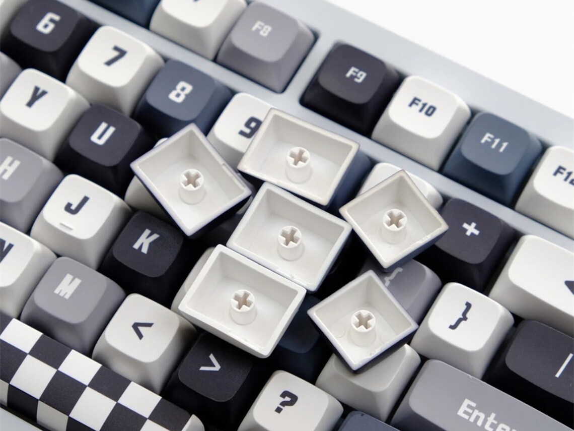 129 Key Mosaic XDA PBT Keycap Set Dye Sublimation for MX Switch Gaming ...