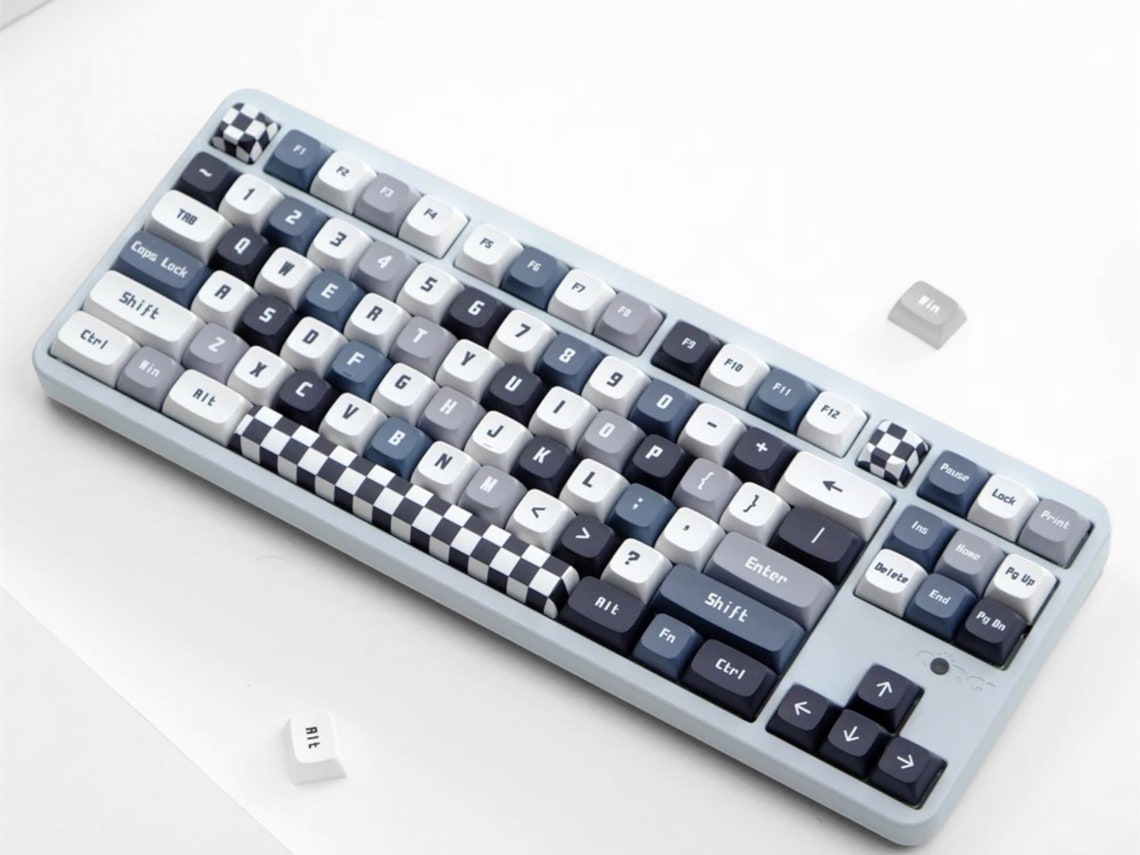 129 Key Mosaic XDA PBT Keycap Set Dye Sublimation for MX Switch Gaming ...