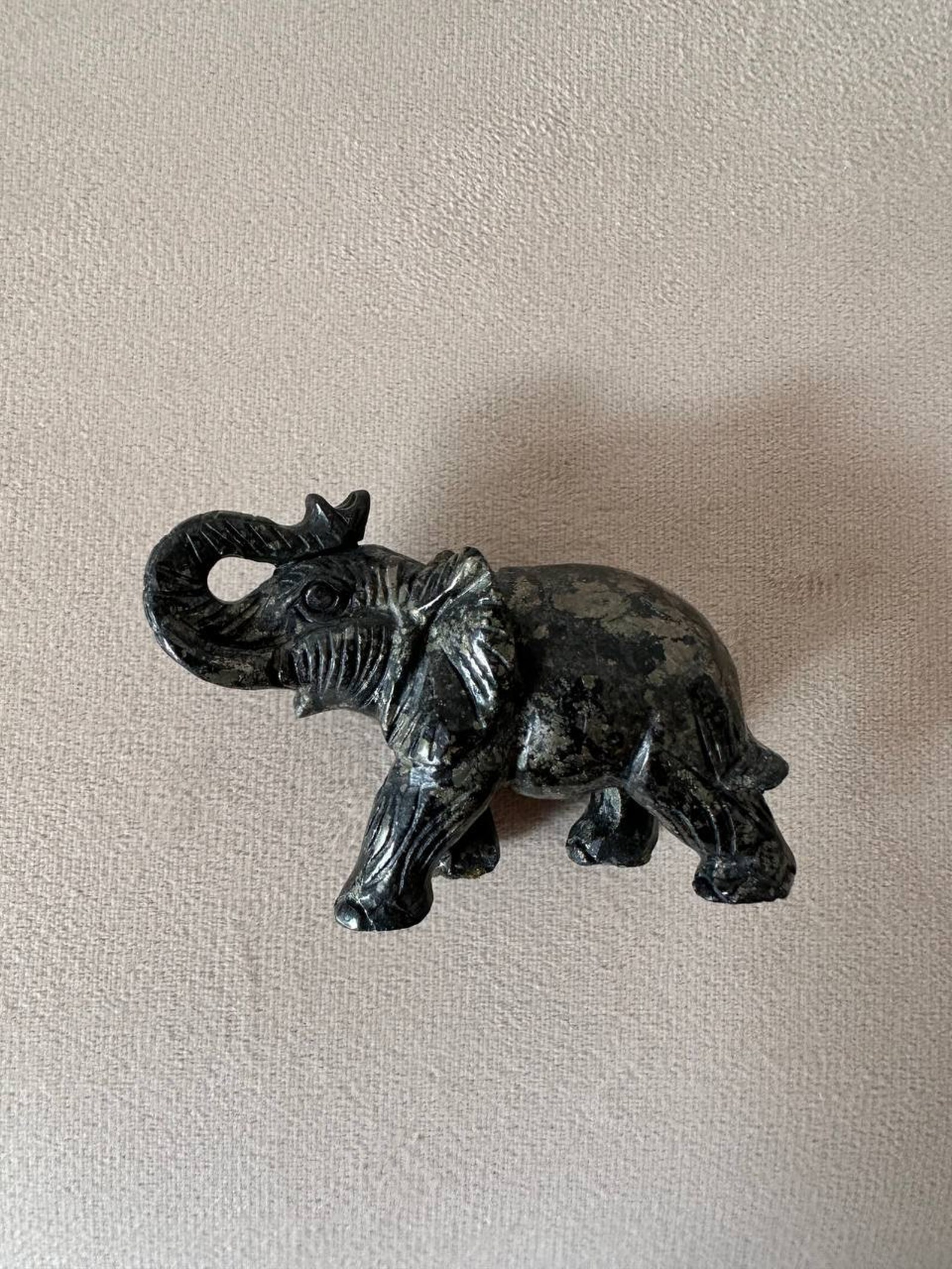 Statue of an Elephant Carved From Marble - Etsy