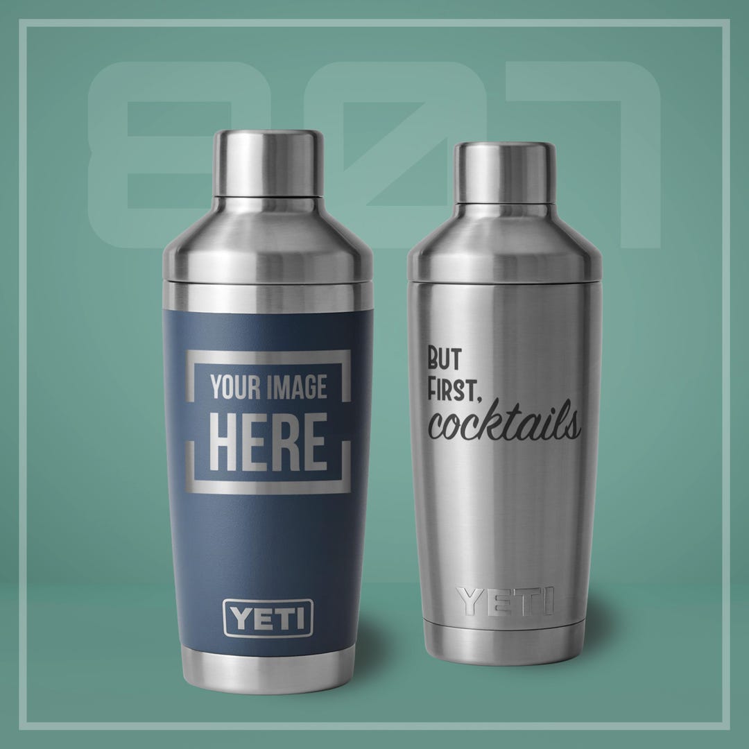 Custom Engraved Cocktail Shaker Personalized 20 Oz Cup Gift for Him for ...