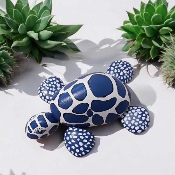 Painted Rocks Turtle - Etsy