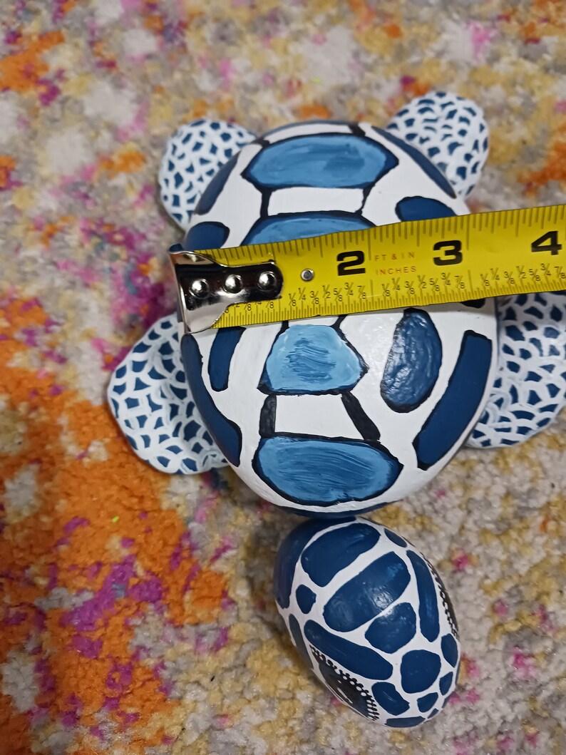 Turtle Painted Rock Garden Decor Hand-painted Gifts for Turtle Lovers ...