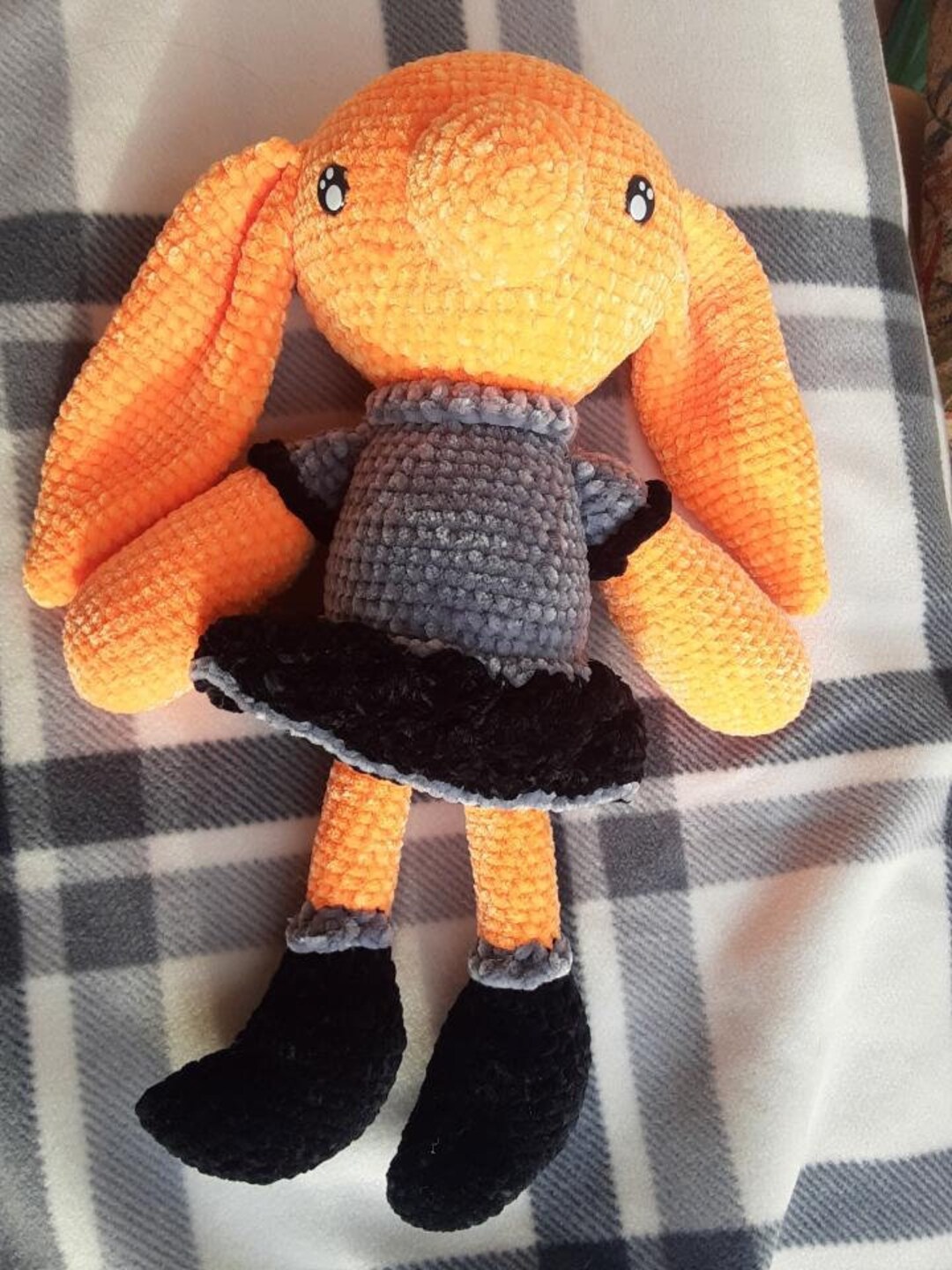 Orange Plushie Goblin Girl - Etsy