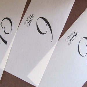 Petite Illuminated Illuminated Table Numbers Wrap - Etsy