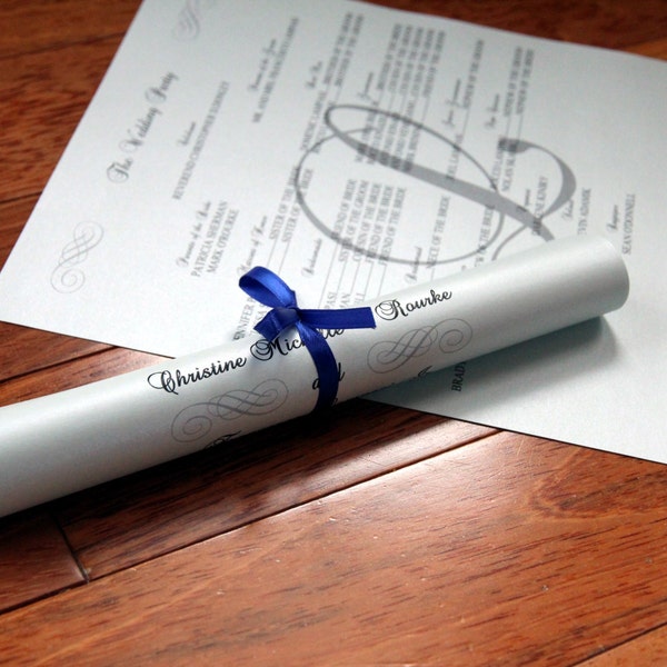 Wedding Scroll - Etsy