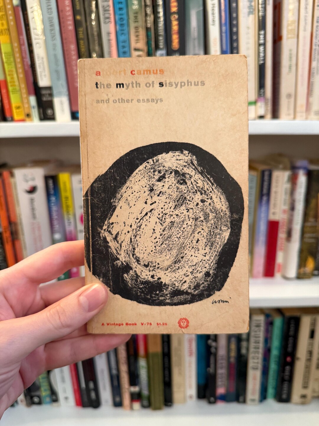 Albert Camus the Myth of Sisyphus | A Vintage Book Paperback Rare - Etsy
