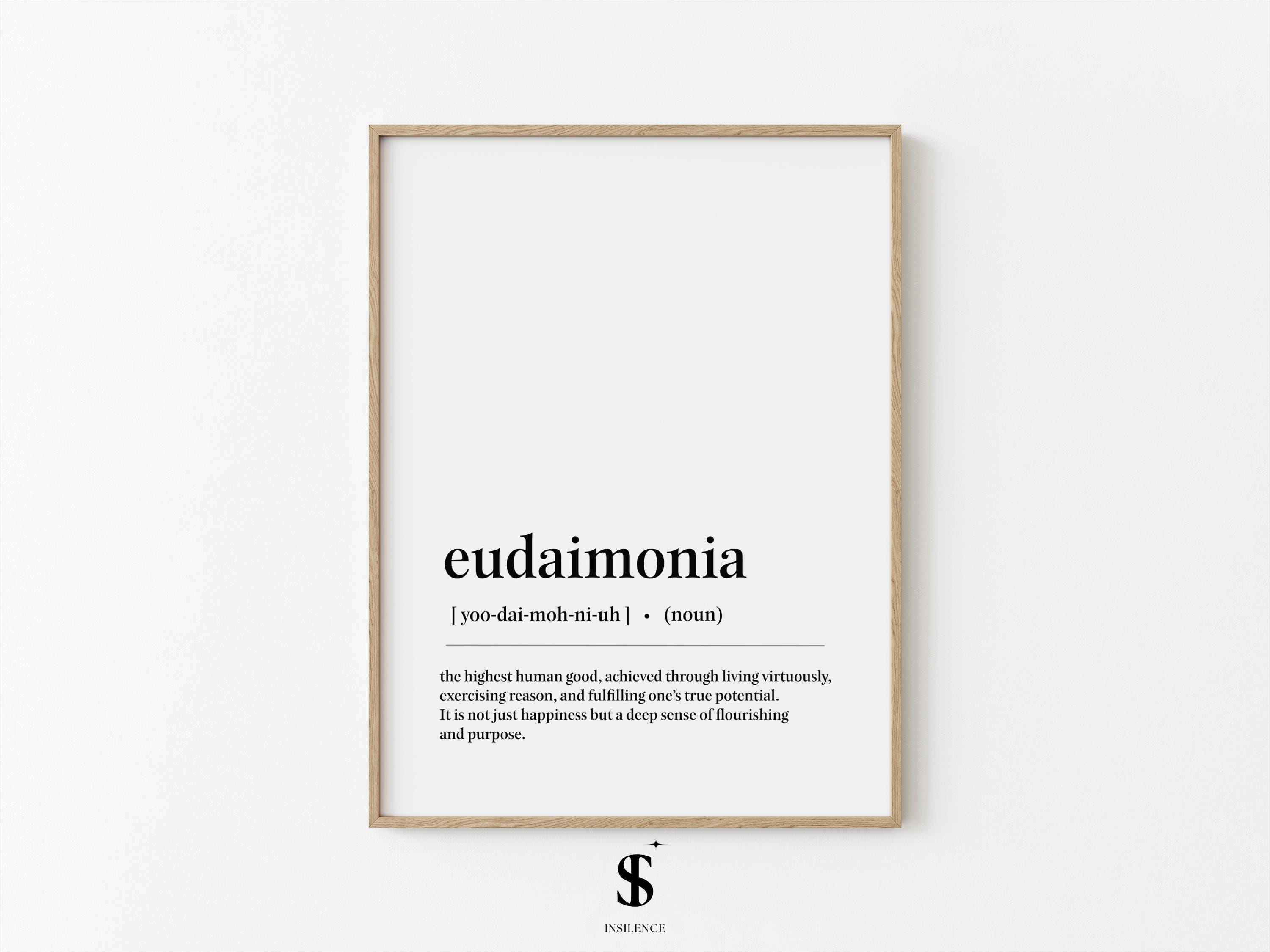 Stoic Definition Posters, Set of 3 Printables, Stoic Home Office Wall ...
