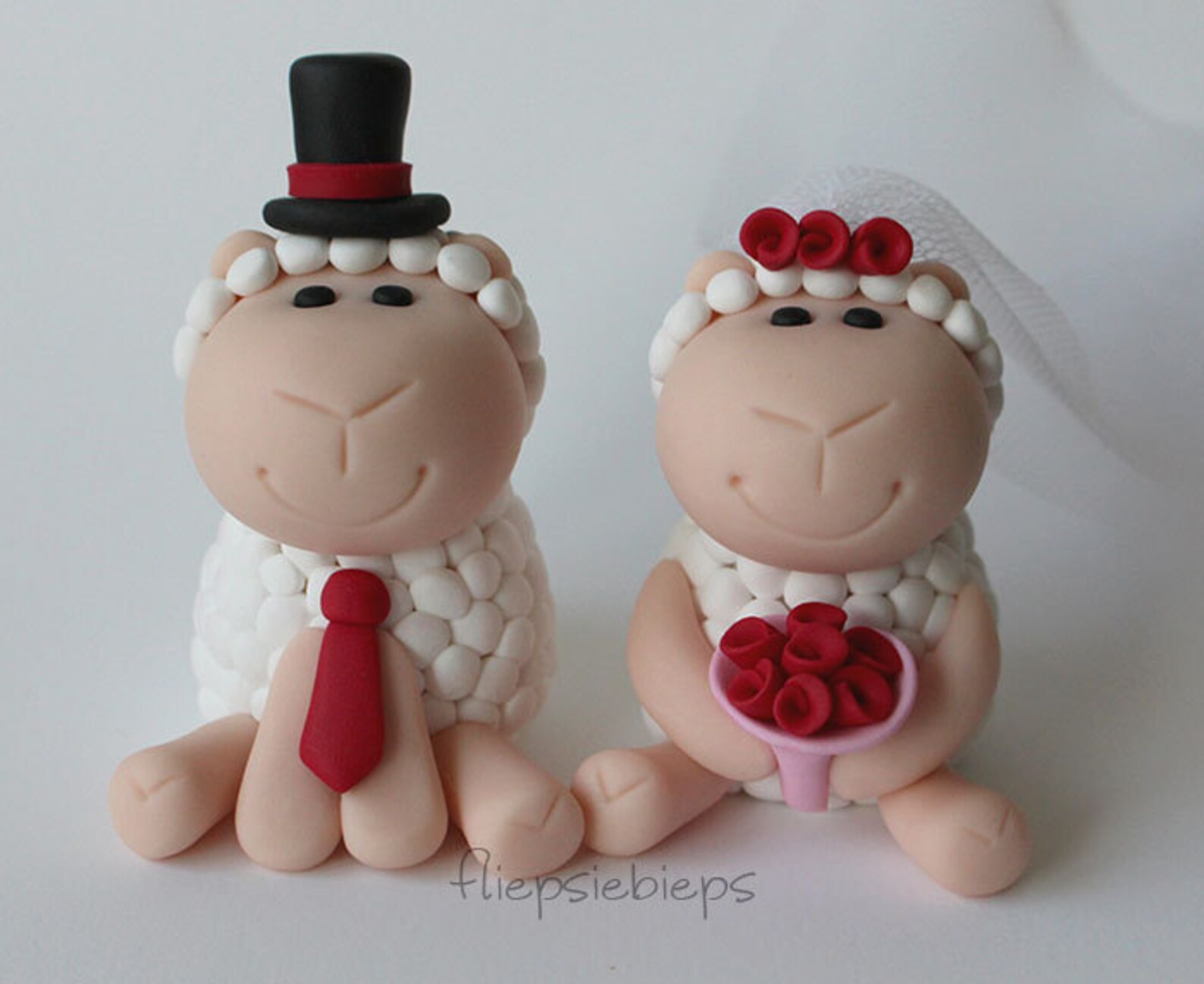 Custom Sheep Wedding Cake Topper | Etsy