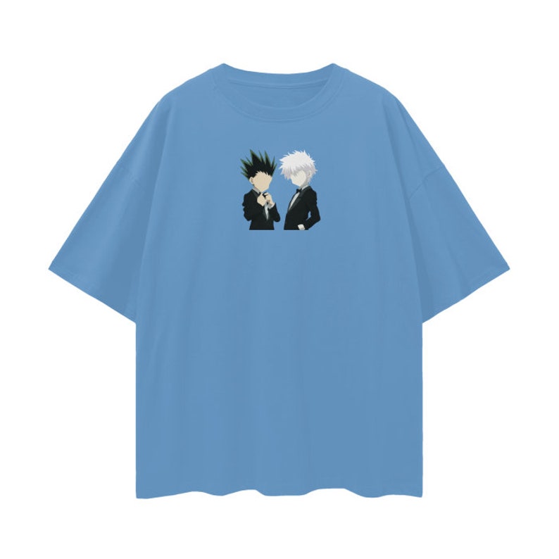 Hunter X Hunter Gon & Killua T-shirt, Gon and Killua Silhouette Shirt ...