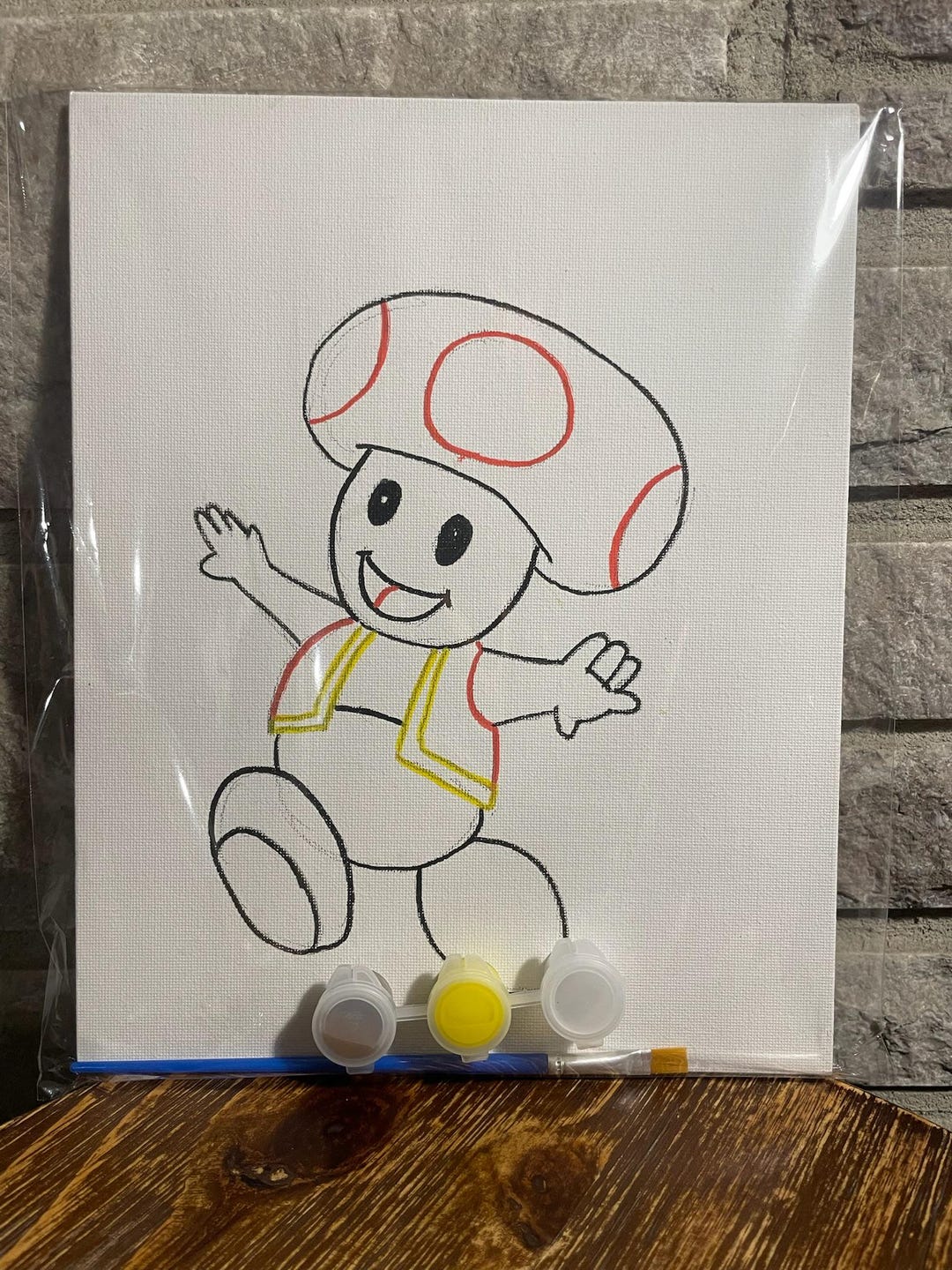 Kids Character Paint Party Kit | Snoopy Olaf Bluey Toad Mickey Mouse ...