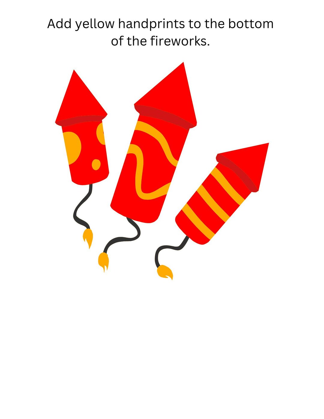 Firework Template - Etsy