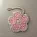 Crochet Flower Pouch Flower Bag Charm Bag Tag - Etsy Canada