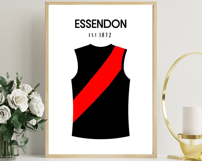 Essendon Football Club Art. Original Artwork Sold Limited Edition Fine ...