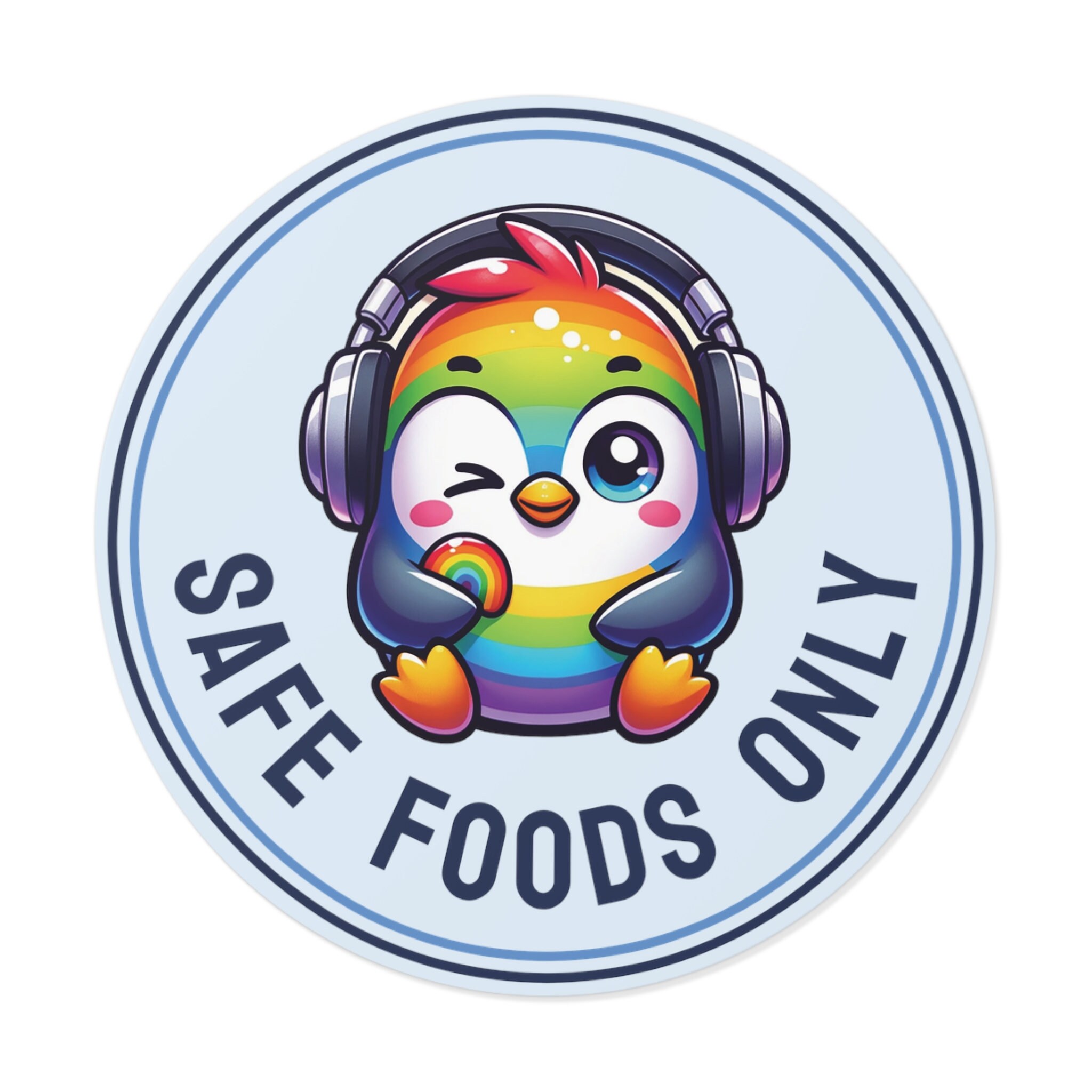 Rainbow Penguin Back to School Decal, Waterproof Vinyl Sticker ...