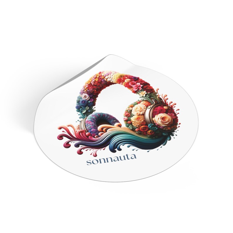 Waterproof Vinyl Stickers, Headphones, Autistic Audiophile Stickers ...