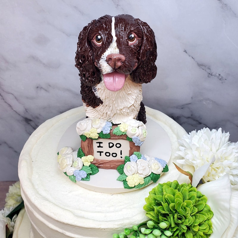 Dog Cake Topper - Etsy