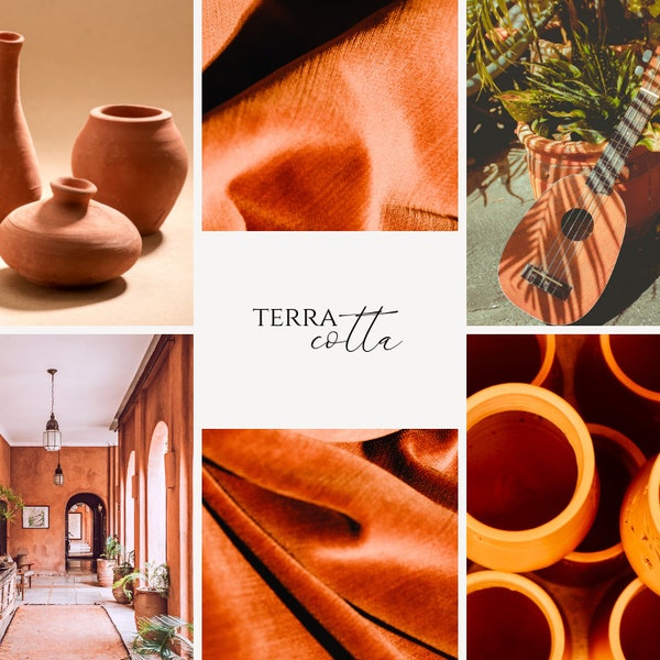 Terracotta Color Palette - Etsy