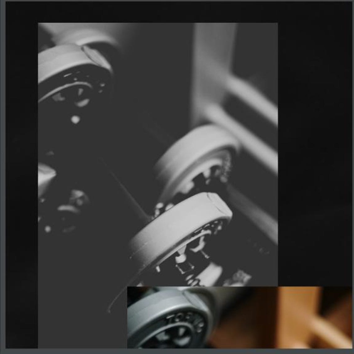 Black & White Instagram Grid Layout Template - Etsy