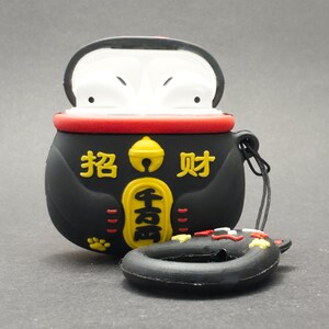 Cat AirPod Case, Maneki Neko AirPod Case, Japanese Cat AirPod Case, Cat ...