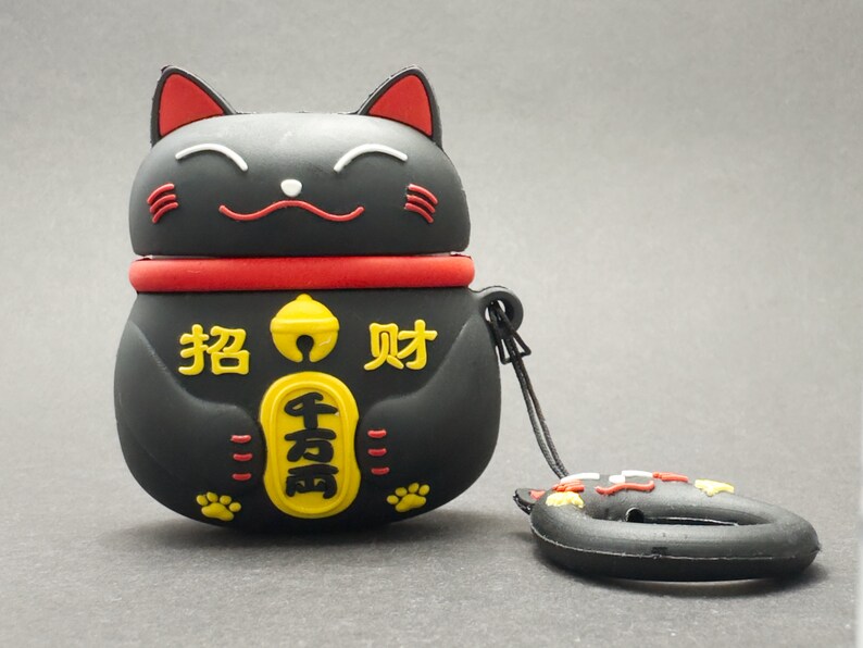 Cat AirPod Case, Maneki Neko AirPod Case, Japanese Cat AirPod Case, Cat ...