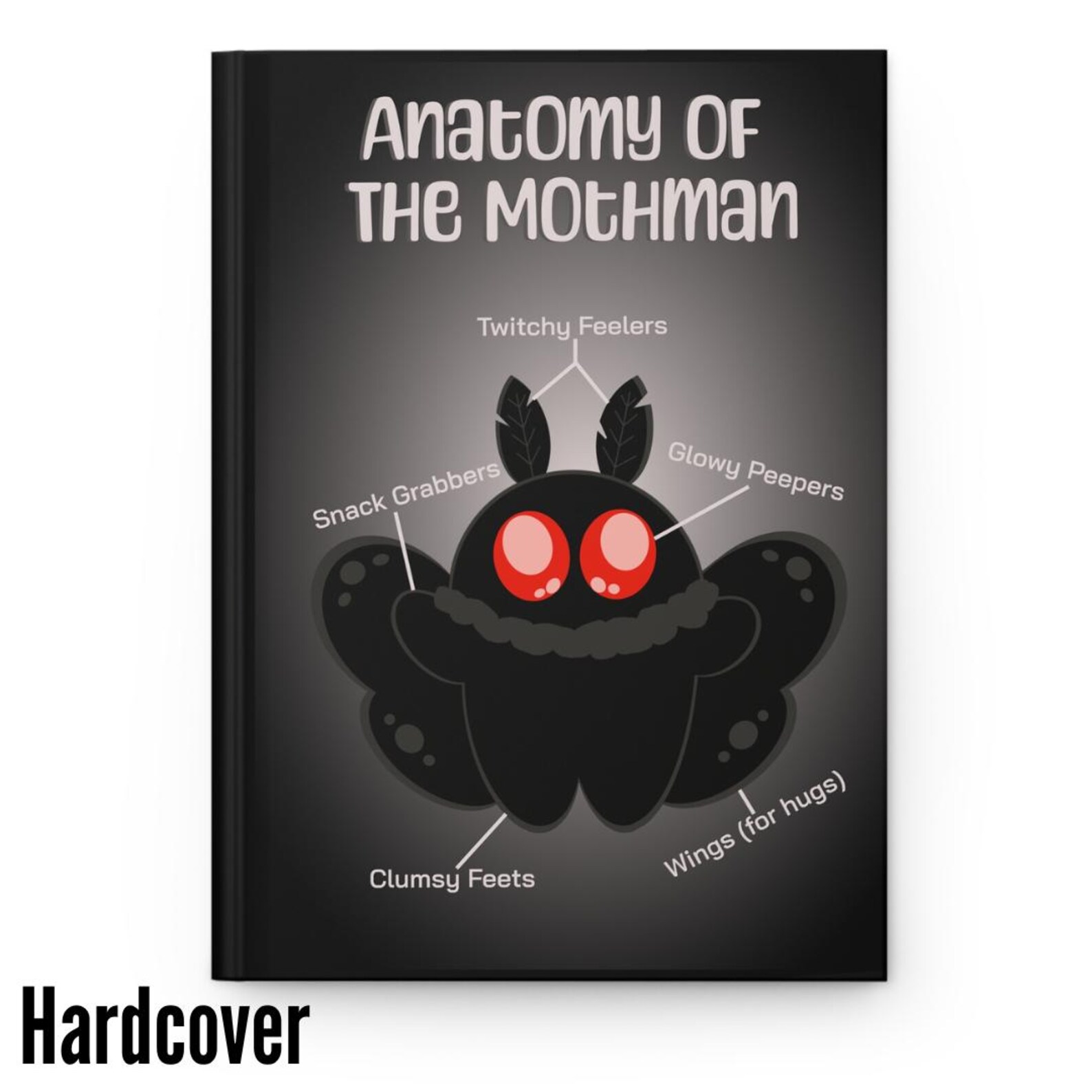 Anatomy of the Mothman | Hardcover and Soft Cover Journal | Perforated ...