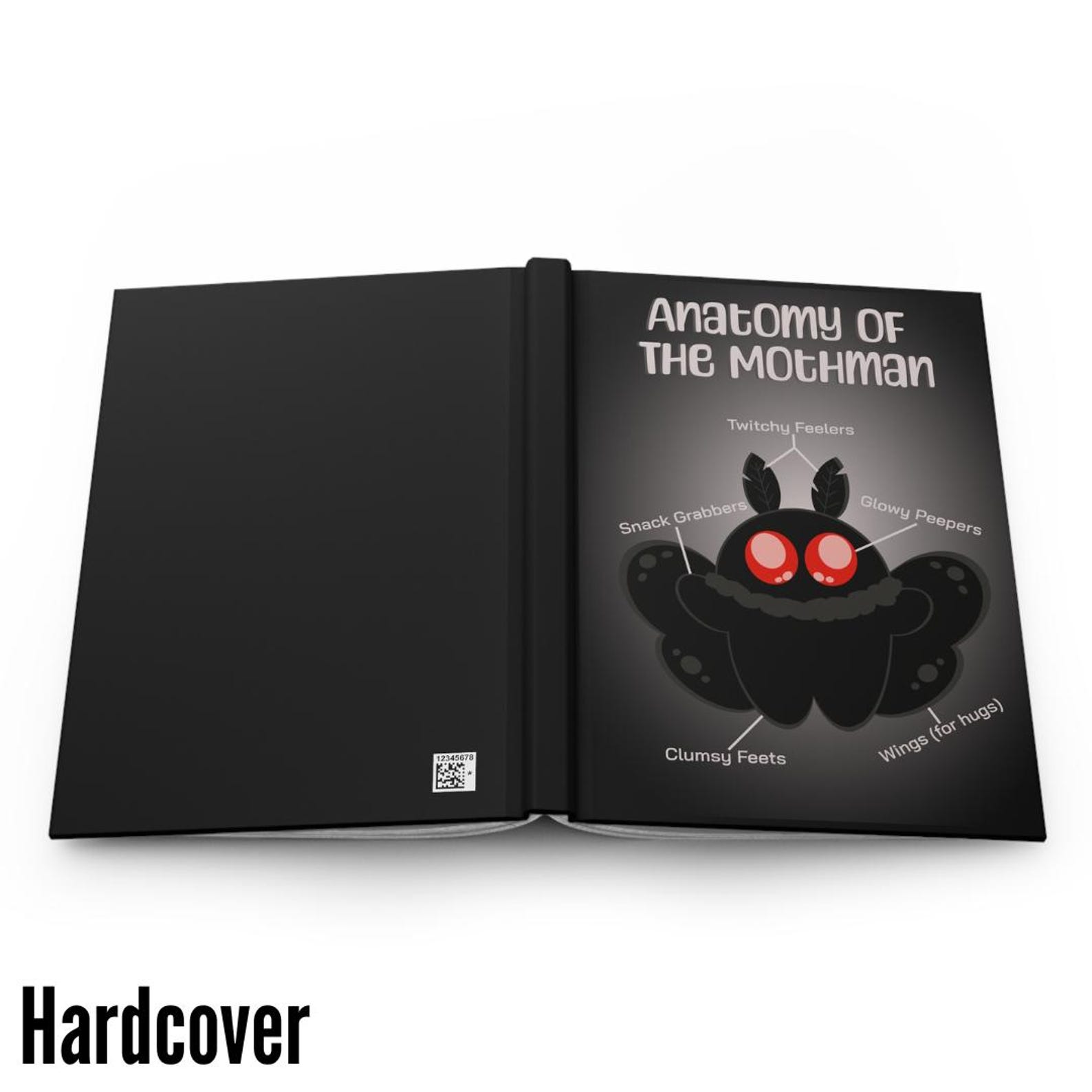 Anatomy of the Mothman | Hardcover and Soft Cover Journal | Perforated ...