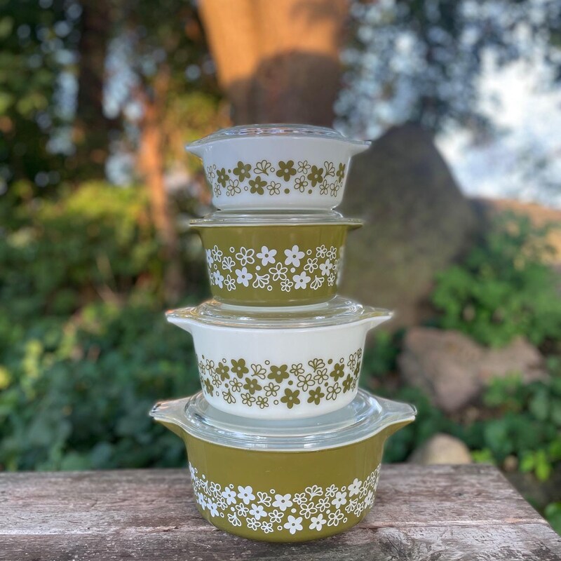 Pyrex Crazy Daisy - Etsy